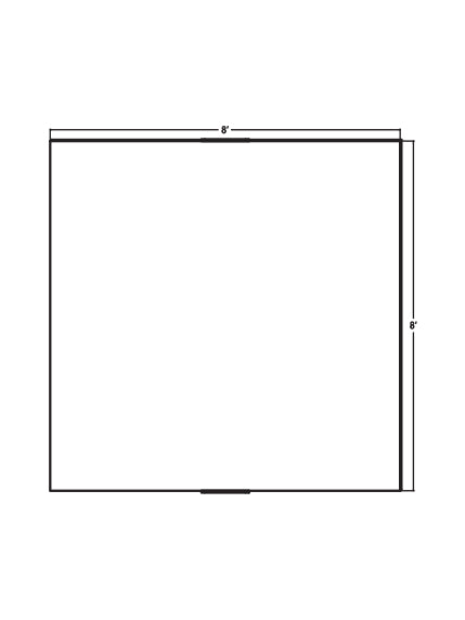 MirrorLite MEGA Mirror 96" x 96" x 1.4375" thick – MirrorLite Glassless ...